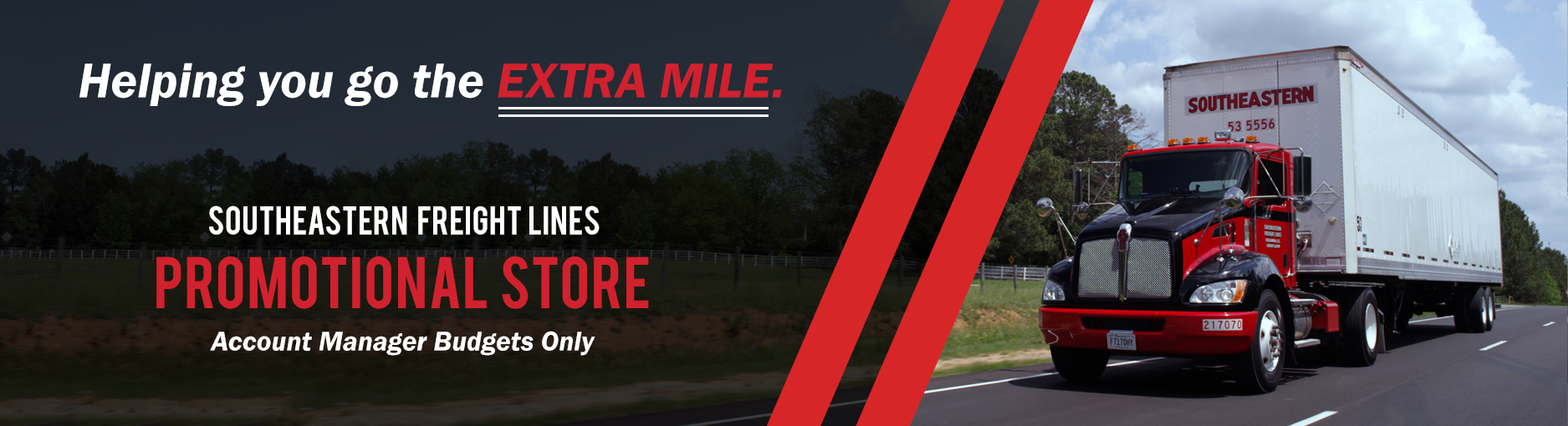 Southeastern Freight Lines Promotional Store - Welcome